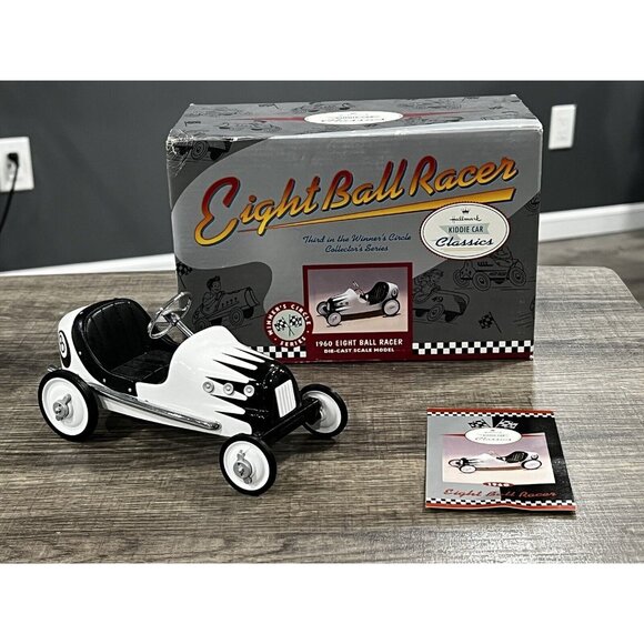 Other | 1997 Vtg Hallmark Classics Kiddie Car 196 Eight Ball Racer ...